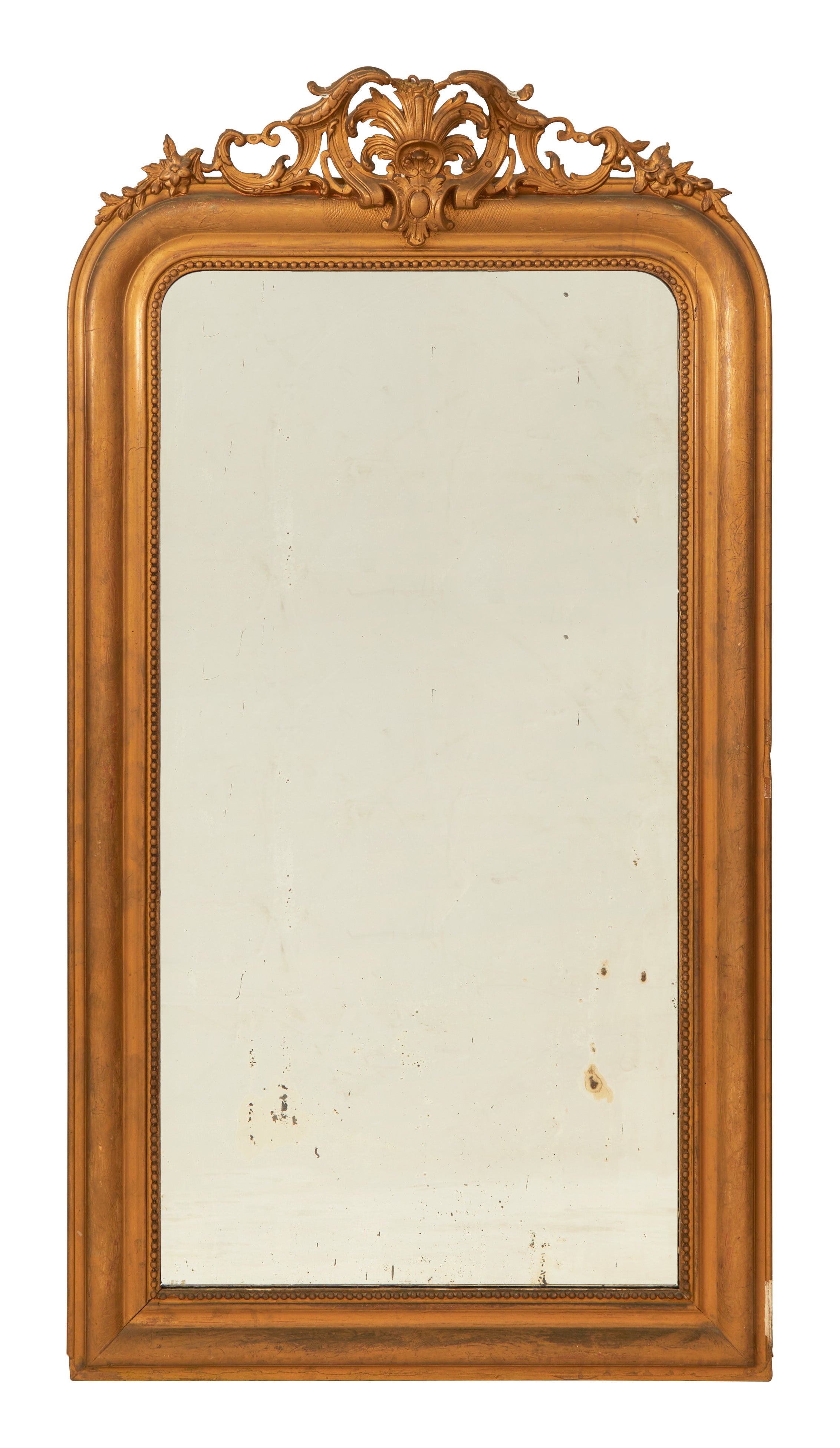 Antique Louis Philippe Gilt Mirror - Great Gifts Club