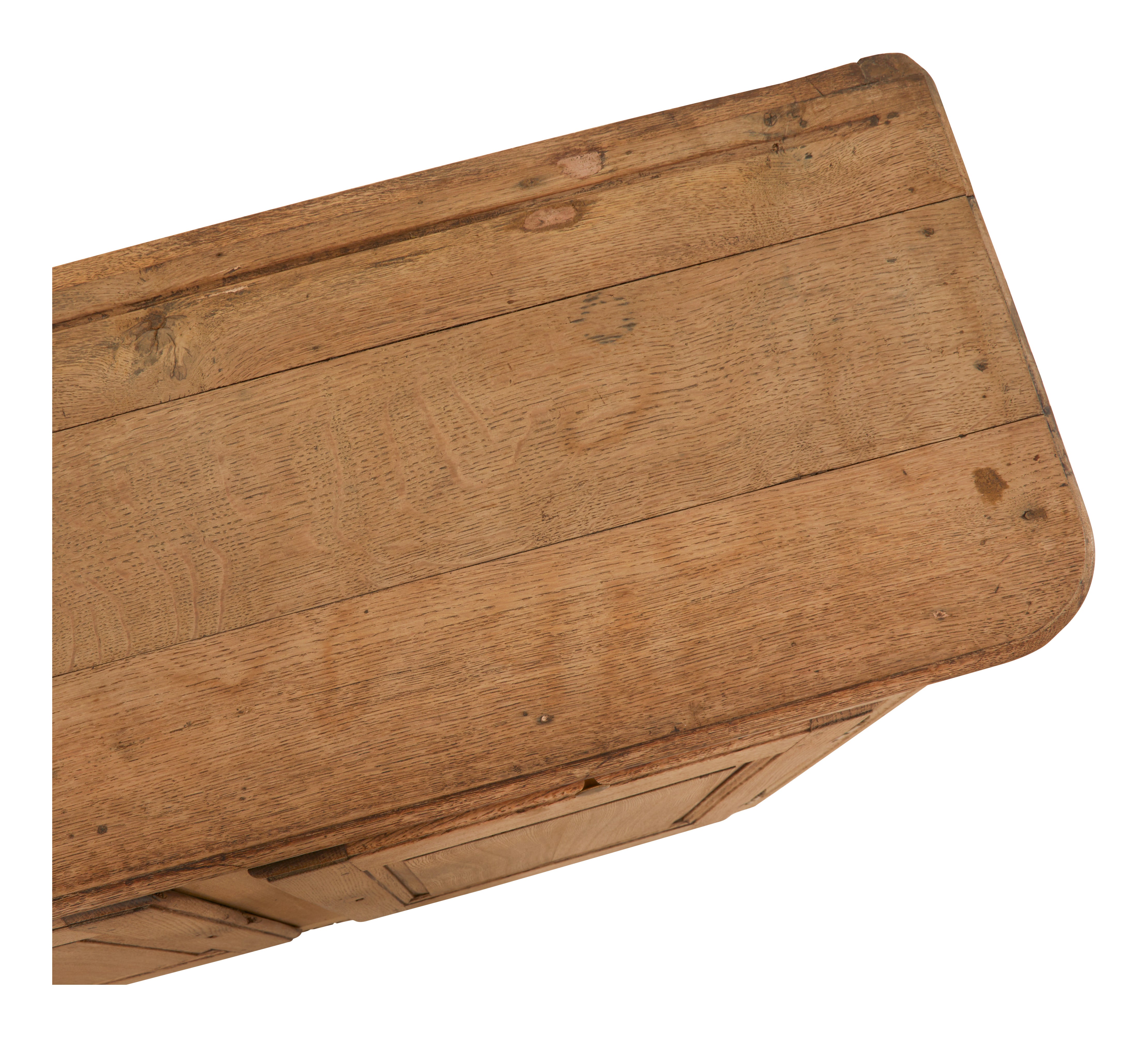 Antique Wood Sideboard & Jayson Home