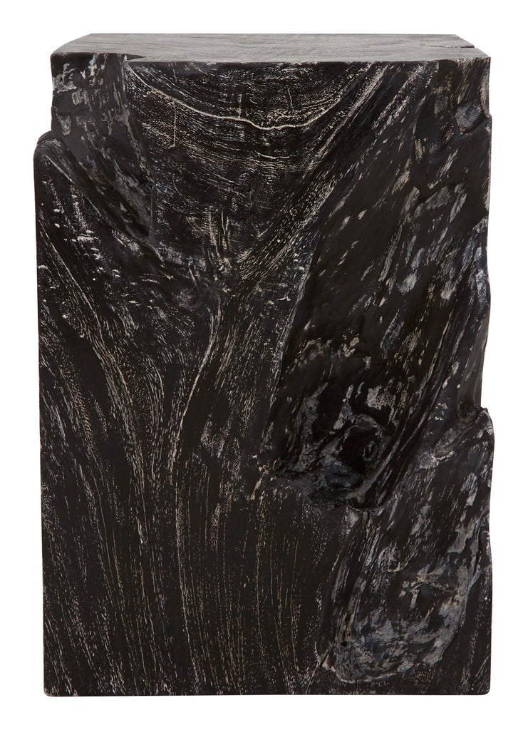 Square Cerused Stump Table & Jayson Home