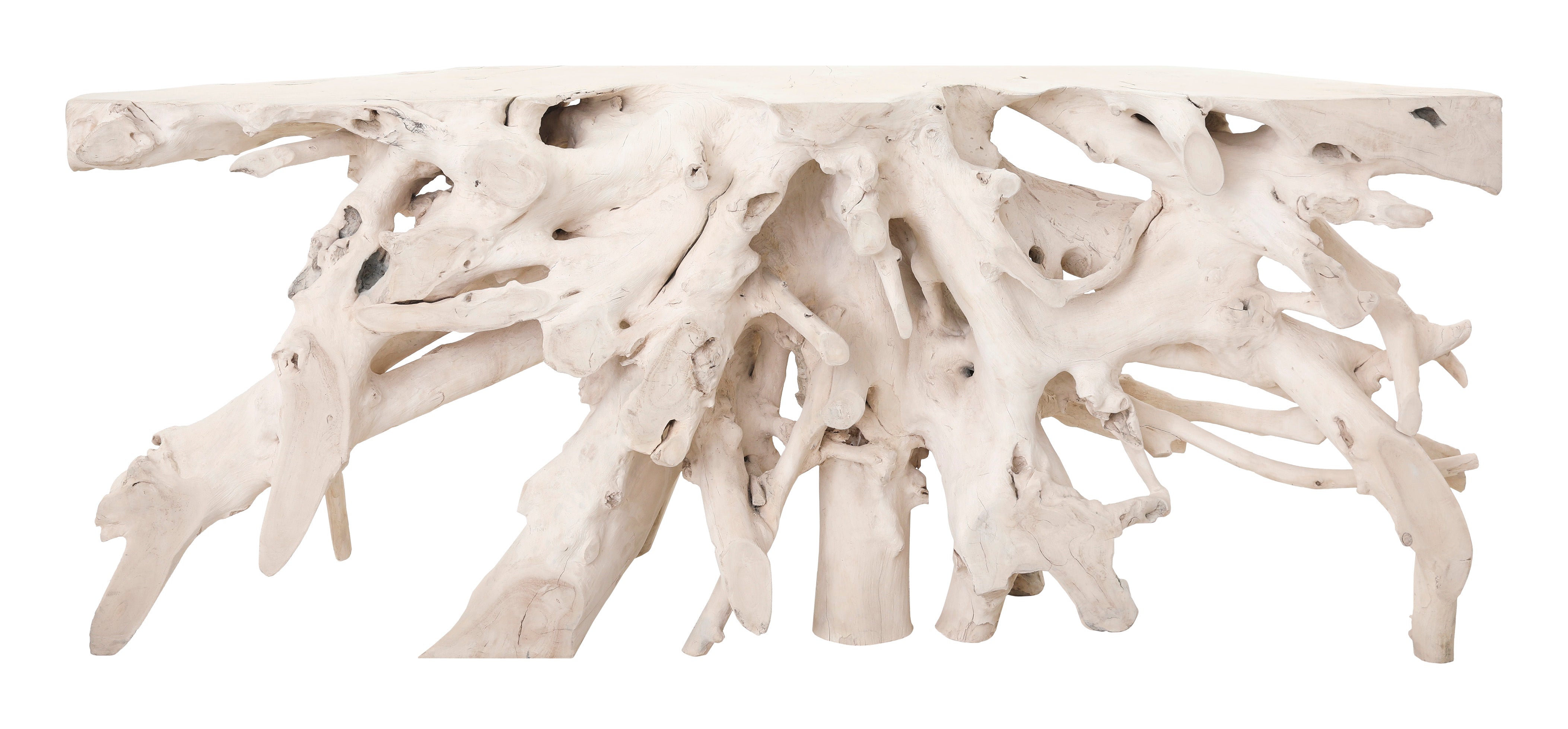Large Bleached Teak Root Console - Great Gifts Club